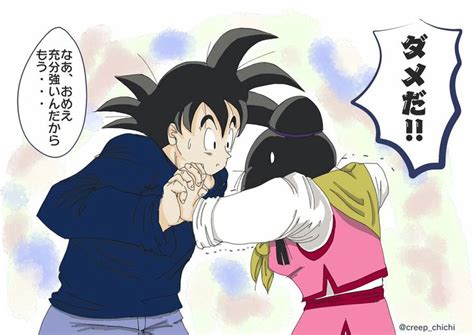 Pin On Goku And Chichi