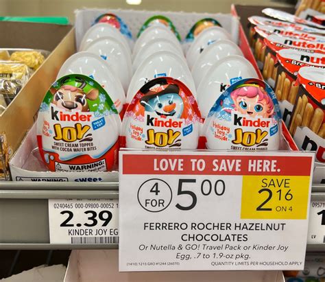 Kinder Joy Eggs Are As Low As 75¢ At Publix Iheartpublix