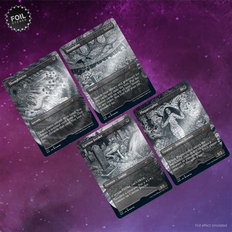 Secret Lair Drop Special Guest Junji Ito English Foil Etched Edition Secret Lair Drop