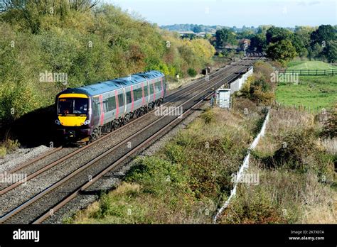 Crosscountry Class 170 Diesel Train At Lea Marston Warwickshire
