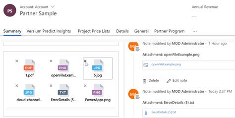 Attachments Grid Pcf Gallery