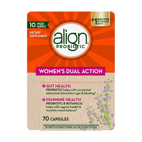 Align Probiotic Womens Dual Action Probiotics For Women Multi