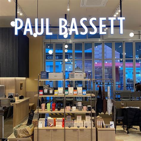 폴 바셋 신규매장 롯데 프리미엄아울렛 김해점 스페셜티 전문 폴 바셋 Paul Bassett