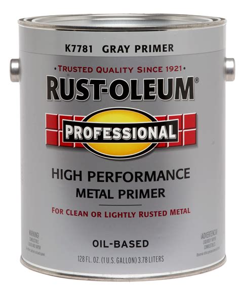 Rust Oleum Professional Metal Primer Gallon K7781402 Rural King