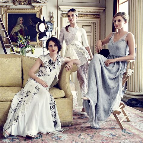 Behind The Scenes Downton Abbey August Issue Cover Shoot Harpers Bazaar