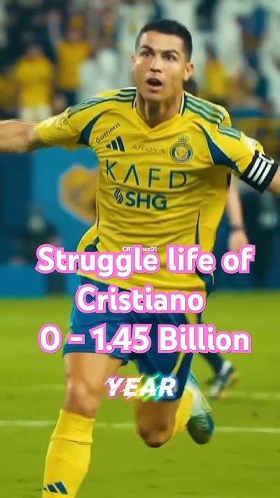 Cristiano Ronaldo Struggle Life History 0 To 145 Billion Shorts