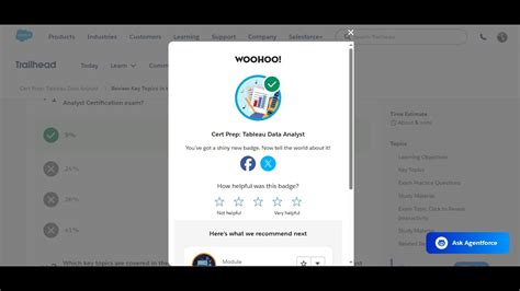 Cert Prep Tableau Data Analyst In Trailhead Salesforce 2025 Youtube