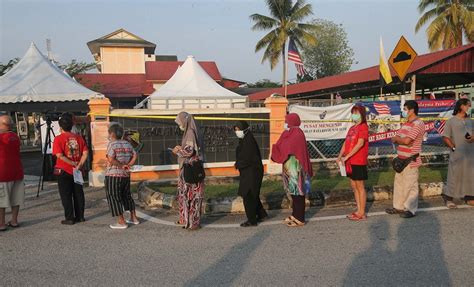 Slim By Election 41pc Voter Turnout As At 1pm Malay Mail