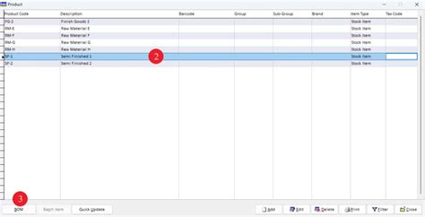 Bill Of Material Bom Million Software