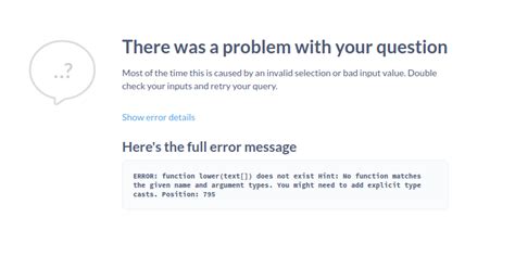 Cannot Filter On Array Types In Postgresql · Issue 18108 · Metabase