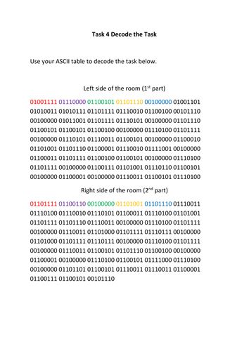 Year 8 Computing And Data Representation Teaching Resources