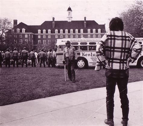 The 1970 Student Strike In Protest Of Kent State Killings Public I