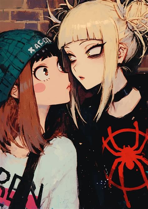 Ochaco Uraraka And Himiko Toga En 2024 Héros My Hero Academia Héro