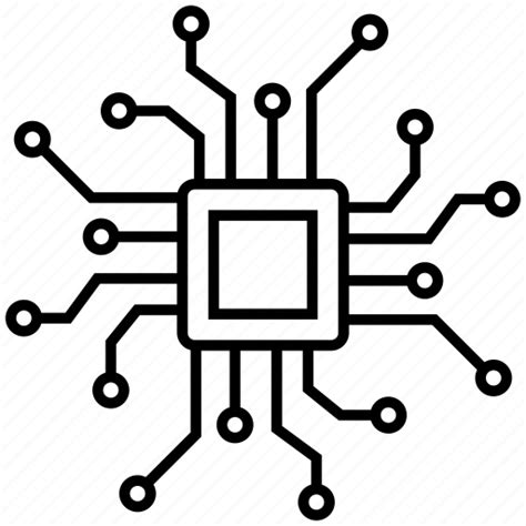 Artificial Intelligence Chip Circuit Electronic Circuit Microchip
