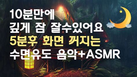 🌙 잔잔한 수면음악 빗소리 새소리 🎵 5분 후 화면꺼짐 명상음악 치유음악 잠잘때 듣는 음악 불면증치료음악 수면유도음악 Asmr Youtube