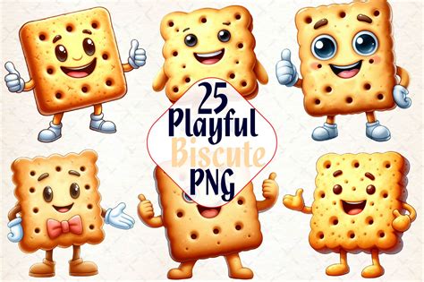 Watercolor Playful Biscute Clipart Png Graphic By Creative Canvas