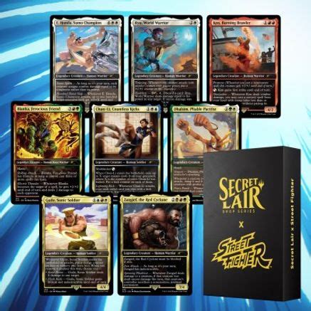 Secret Lair Drop February Superdrop Secret Lair X Street Fighter