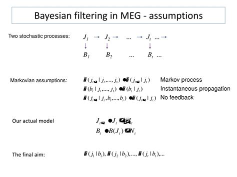 ppt particle filtering in meg from single dipole filtering to random