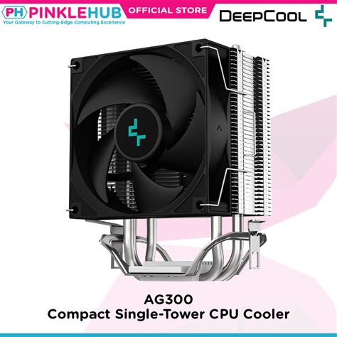 PinkleHub | DeepCool AG300 Compact single-tower CPU Cooler (R-AG300 ...