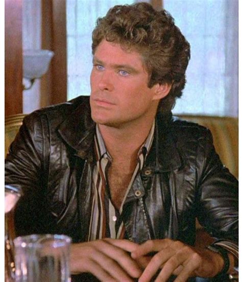 Knight Rider Leather Jacket David Hasselhoff Michael Jacket Jackets