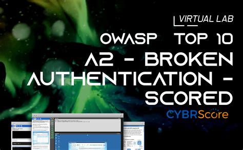 Introduction To Owasp Top Ten A Broken Authentication Scored Virtual Lab Cybrary