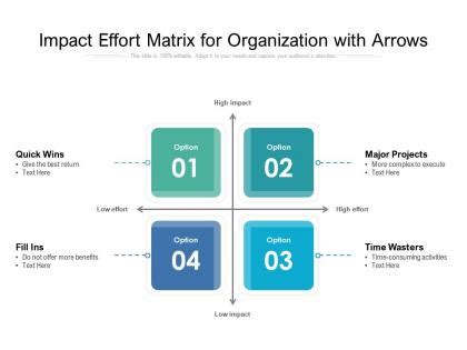 Impact Matrix Slide Team