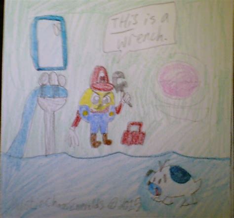 This Is A Wrench Pac Man Hanna Barbera Scene By Mysticchaosemeralds On
