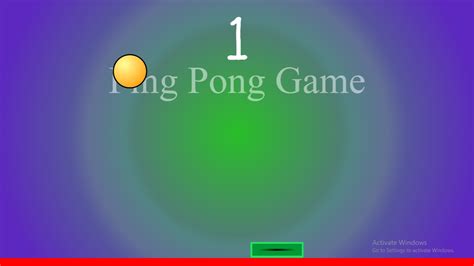 Ping Pong Playable By Radley