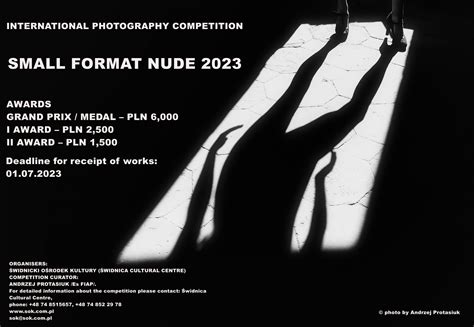 Small Format Nude international photography competition Świdnicki Ośrodek Kultury