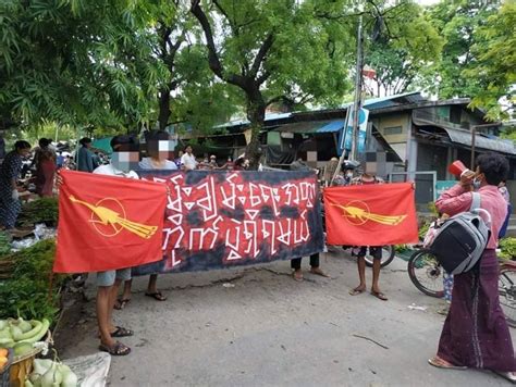 Dvb မြင်းခြံမြို့၌ ကျောင်းသားနှင့်ပြည်သူပူးပေါင်းပြီး စစ်အာဏာရှင်ကို