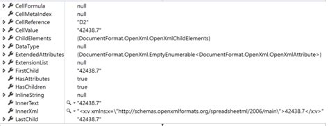 C Openxml Celldatetype Is Null Stack Overflow
