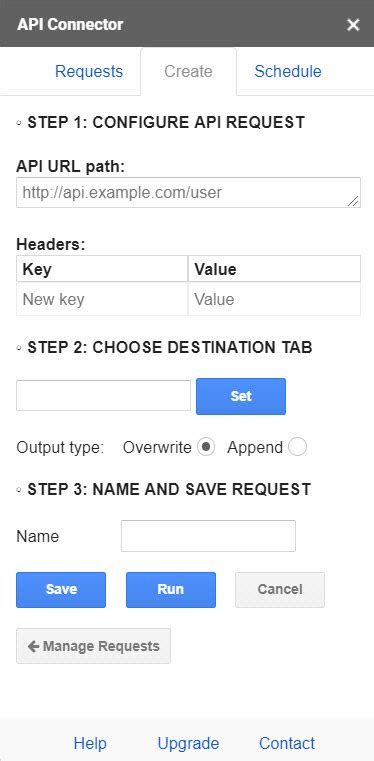 Api Connector For Google Sheets Mixed Analytics