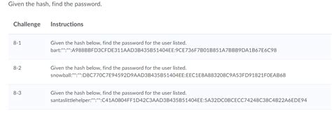 [solved] given the hash find the password challenge ins