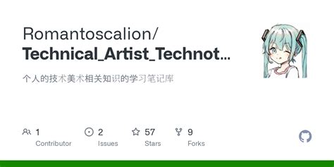 Technical Artist Technotes README Md At Main Romantoscalion Technical