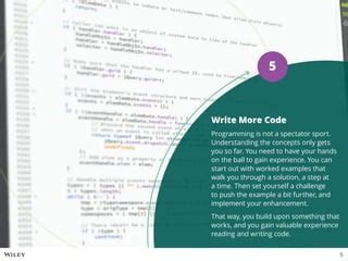 Five Tips To Help You Tackle Programming PPT