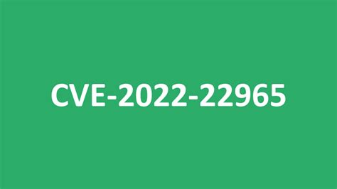 cve 2022 22965 spring framework远程代码执行漏洞复现 知乎