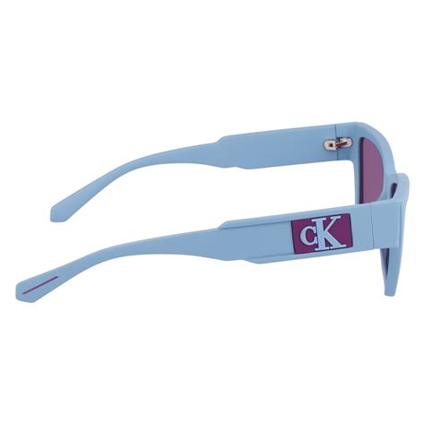calvin klein jeans ckj 23624s 450 azure sunglasses woman