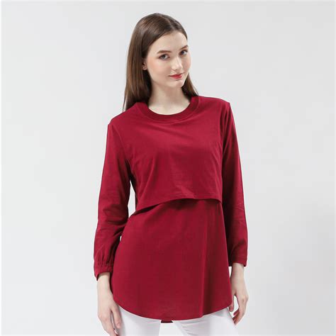 Diza Burgundy Nyonyanursingwear