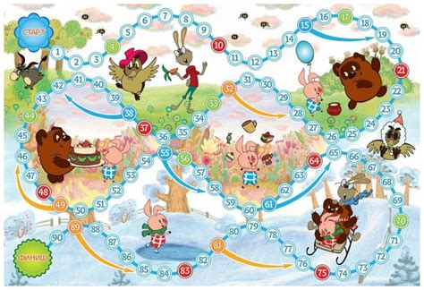 Настольные Игры Ходилки для малышей 3 4 лет скачать и распечатать много вариантов →