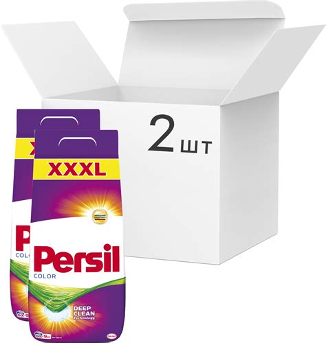 Упаковка стирального порошка Persil Колор 9 кг х 2 шт (9000100143226 ...