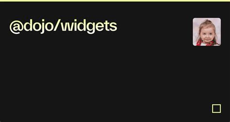Dojowidgets Codesandbox