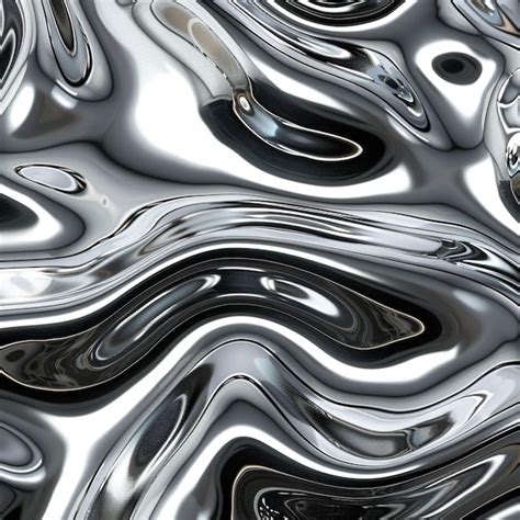 Premium Photo Chrome Effect Liquid Fonts Metal Modern Or Innovative