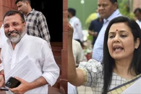 Mahua Moitra Nishikant Dubey Mocks Mahua Moitra Calls Her Dubai