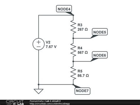 Lab Circuit CircuitLab