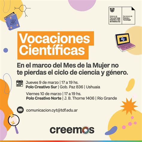 Mes De La Mujer Realizarán Ciclo De Charlas Sobre Ciencia Y Género