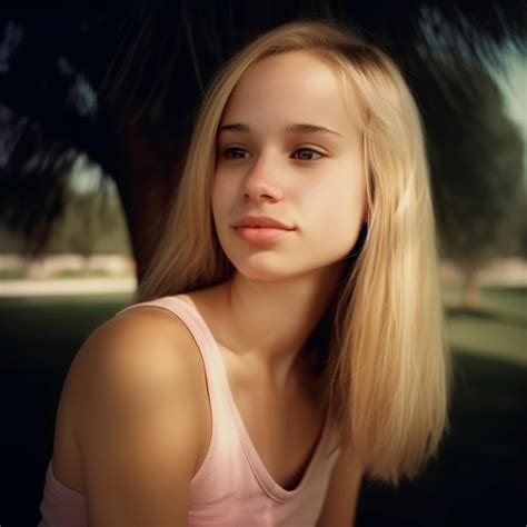 Premium Photo Captivating Portraits Smiling Blonde Beauties Natural