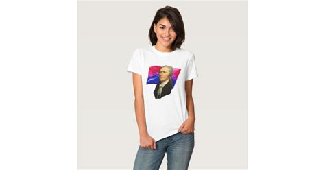 Alexander Hamilton Bisexual Pride T Shirt Zazzle