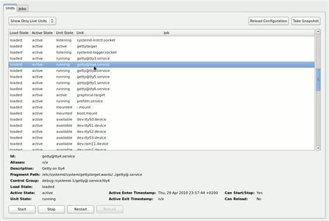Gtk3 Based Systemd Manager Written In Rust Rlinux