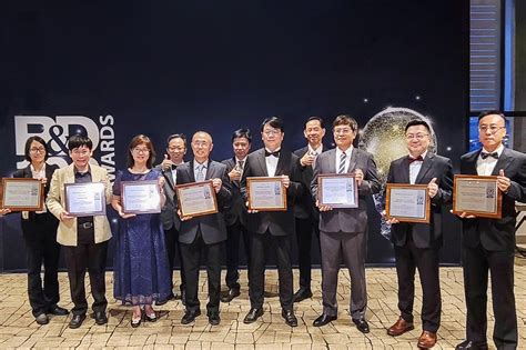 臺灣科研實力閃耀R D 100 Award 工研院勇奪8大獎創史上新高
