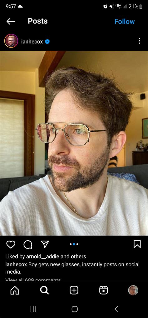 Ian Hecoxs Glasses Rhelpmefind